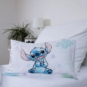 Jerry Fabrics Povlečení do postýlky Lilo and Stitch Ohana White baby 100x135, 40x60 cm