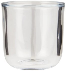 IB LAURSEN Skleněná váza Thick Edge 9 cm, čirá barva, sklo