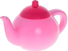 Čajový set s podnosem a sladkostmi / Dětské nádobí / 15 dílů / Plast