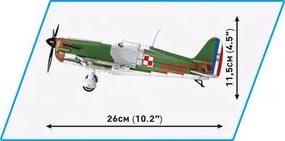 COBI 5724 Francouzský stíhací letoun Morane-Saulnier MS.406 / 1:32 / 3