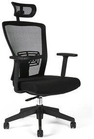 Office Pro Kancelářská židle THEMIS s podhlavníkem Barva potahu: TD-01 černá