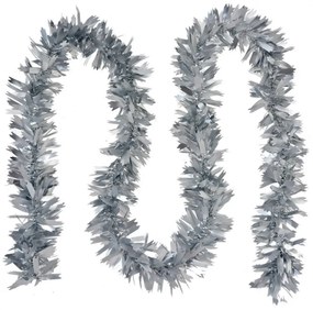 Stříbrný vánoční řetěz na stromeček Marque – 200 cm