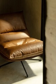 BIZZOTTO Otočné křeslo ALANEZ hnědé 0732249