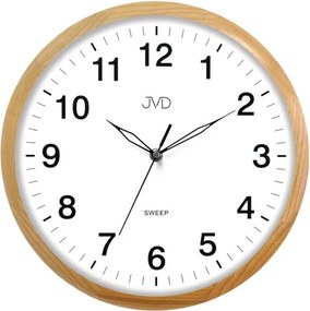JVD Nástěnné netikající tiché hodiny JVD NS24021.1