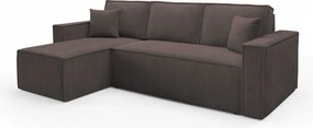 Pohodlná univerzální rohová sedací souprava s funkcí spaní Basic L 240 cm