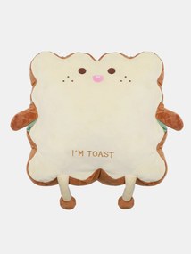 Sinsay - Plyšová hračka ve tvaru toastu - béžová