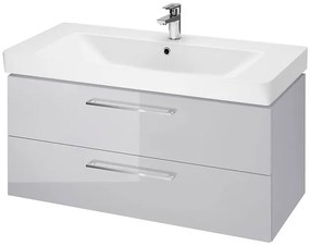 Cersanit - SET B332 LARA MILLE 100cm (SKŘÍŇKA + UMYVADLO), šedá, S801-332-DSM