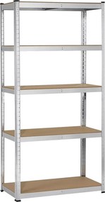 Zátěžový regál Yaheetech – stříbrná (254653110135)