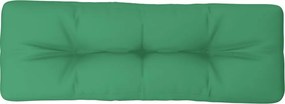 vidaXL Poduška na palety 120 x 40 x 12 cm textil [314477] Barva: zelená a růžová