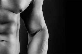 Obraz mužské tělo Velikost (šířka x výška): 110x60 cm