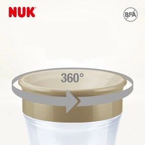 Dětský hrníček Magic NUK Cup Mickey Mouse (8+ m.) NUK 360° 230 ml