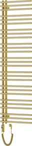 Mexen Neptun, elektrické topné těleso 1600 x 500 mm, 600 W, zlatá lesklá, W101-1600-500-2600-50