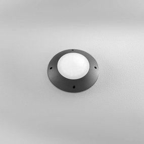 FAN LED-GROUND-UP Venkovní svítidlo pochozí LED GROUND antracit, hliník, 12 W, 1480 lm, CCT, IP65, 21 x 5,4 cm 24V - FANEUROPE