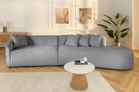 Invicta Třímístná pohovka ATELIER šedá 330 cm 46547