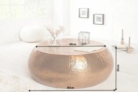Invicta Konferenční stolek ORIENT 80cm měděný 38395