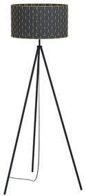 EGLO Moderní stojací lampa trojnožka MARASALES, 1xE27, 40W, černá 99527