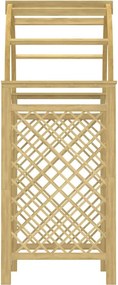 Zahradní oblouk s treláží 141x97x243 cm impregnovaná borovice 318420
