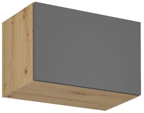 Horní skříňka, dub artisan/šedý mat, LANGEN G60KN