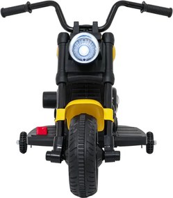 Elektrická motorka STAR žlutá