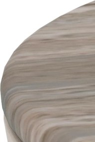 ACTONA Konferenční stolek CANGAS šedý ⌀80 cm