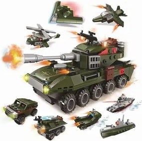 Qman QM-09 Amphibious Panzer 1803 část 1 / Stavebnice / od 6 let