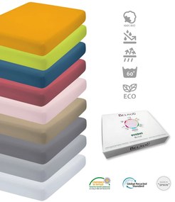 Nepropustné hyperprodyšné prostěradlo BelnoU ECOBEL 160x200 cm - modrá