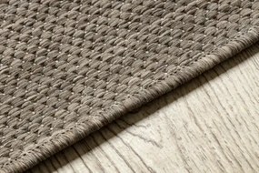 Běhoun SISAL FLOORLUX model 20433 taupe HLADKÝ