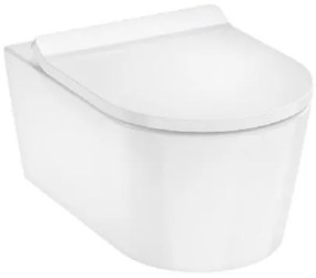 Hansgrohe EluPura S - Závěsné WC se sedátkem SoftClose, AquaHelix, SmartClean, bílá 61115450