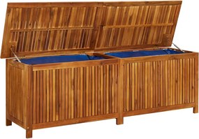 Zahradní úložný box 175 x 50 x 58 cm masivní akáciové dřevo 316499