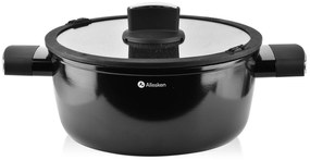 Hliníkový hrnec VALERIAN ALLESKEN ILAG Ultimate NON STICK 4,1 l černý