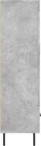 vidaXL Skříň highboard 69,5 x 31 x 115 cm kompozitní dřevo [828320] Barva: Bílá