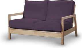 Potah na pohovku IKEA Lillberg 2-místná nerozkládací barva fialová látka pletený vzor