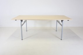 Stůl konferenční, Samas, 200x100, javor/šedá, sklápěcí
