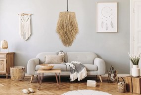 Závěsný lustr APP1322-1CP hnědý
