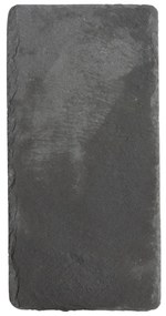 Nicolas Vahé Břidlicová servírovací podložka Slate 20 x 12 cm, černá barva, kámen