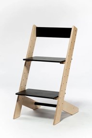 Lucas Wood Style rostoucí židle EASY LINE -  černá
