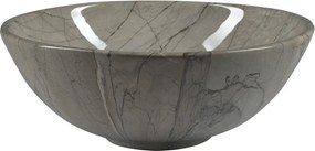 Sapho, DALMA keramické umyvadlo 42x16,5x42 cm, grigio, MM113