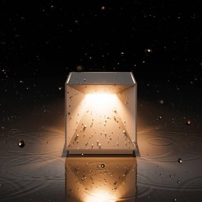 Nabíjecí stolní lampa Nutalis LED, půlnoční černá