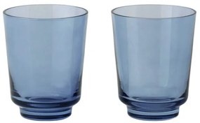 Muuto Sklenice Raise 0,3 l set 2 ks, dark blue