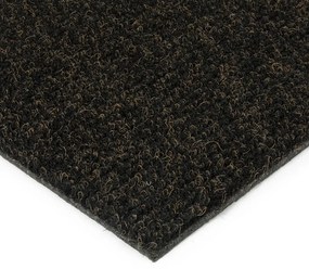 Černo-hnědá kobercová vnitřní čistící zóna Catrine - 100 x 100 x 1,35 cm