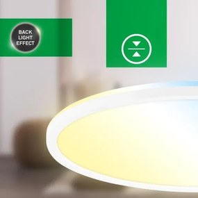 LED svítidlo BRILONER Tava A průměr 42cm 14W stmívatelné CCT bílé 3884016