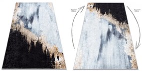 Kusový koberec Aguja modrozlatý 140x190cm