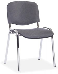 Rauman konferenční židle Viva Chrom šedá