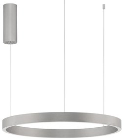 LED lustr Elowen 60 stříbrná