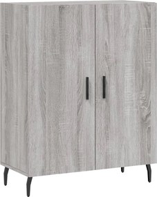 Skříň highboard šedá sonoma 69,5 x 34 x 180 cm kompozitní dřevo 3198231