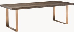Jídelní stůl's dřevěnou deskou Melchior, v různých velikostech