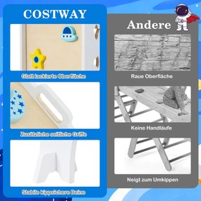 Costway 9 v 1 Montessori prolézačka sada s lezeckým obloukem