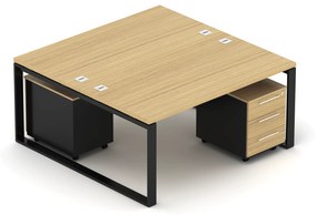 Kancelářská sestava EPIC Z27 O, volitelná délka stolu 120/140/160/180cm