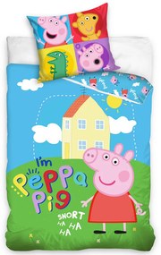 Bavlněné povlečení Já jsem prasátko Peppa Pig -140x200 + 70x90