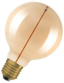 Magnetická LED zlatá žárovka E27 VINTAGE, teplá bílá